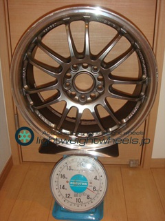 RAYS VOLK Racing RE30 17inch 7.5J offset+50mm PCD114.3mm-5H 重量計測結果 | 実測 ...